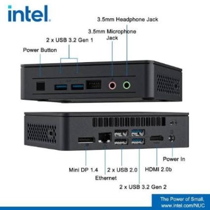 Jual Mini Pc Intel Nuc 11Atkc4 Celeron N5105 (8Gb -Ssd Nvme) Garansi ...