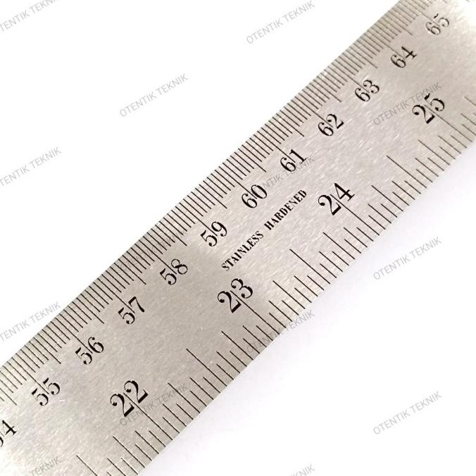 Jual Promo Penggaris Besi 100 CM - 1000 MM - 1 METER - STEEL RULER 40 ...