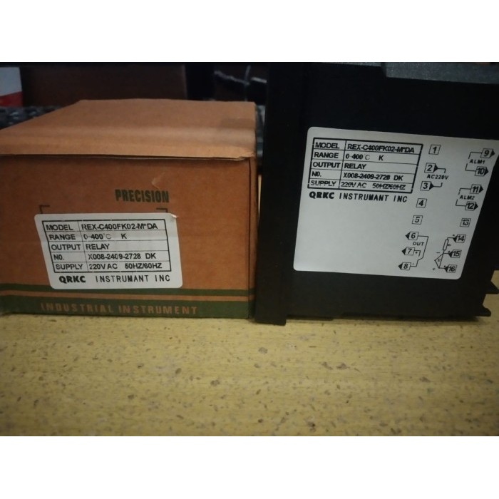 Jual Terbatas Pid Rex C400 C-400 Output Relay Temperature Thermostat ...