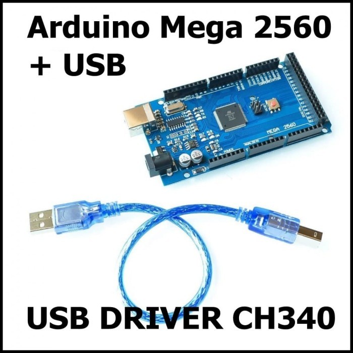Jual HARGA DISC - Compatible Arduino MEGA 2560 R3 CH340 plus KABEL USB ...