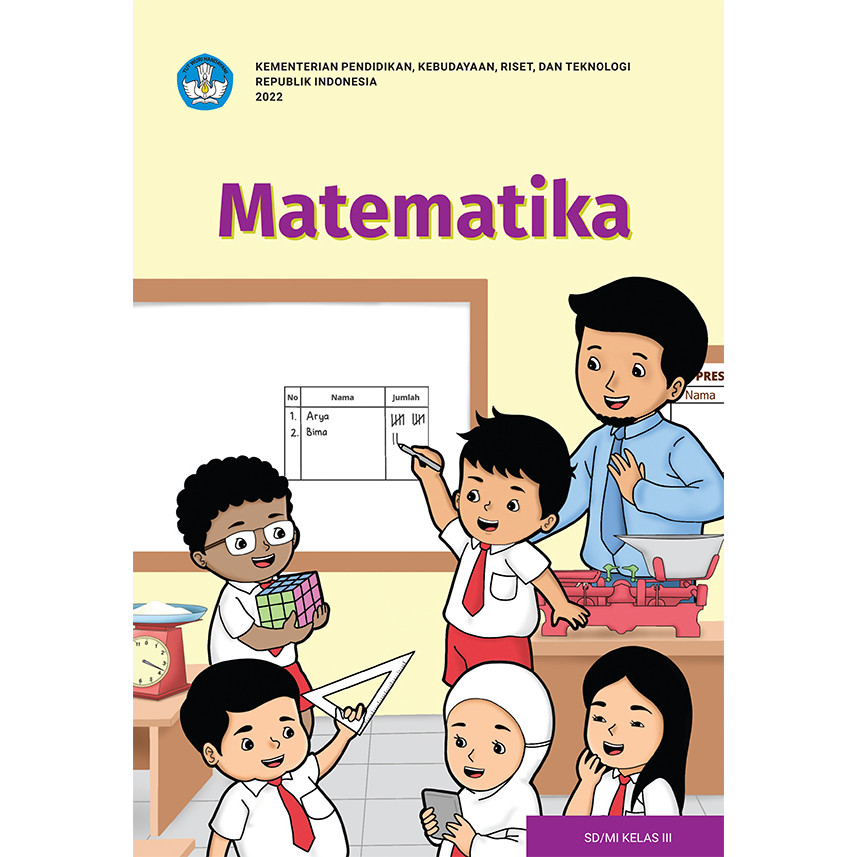 Jual Buku MTK Kelas 3 SD Kurikulum Merdeka - 100% ORI | Shopee Indonesia
