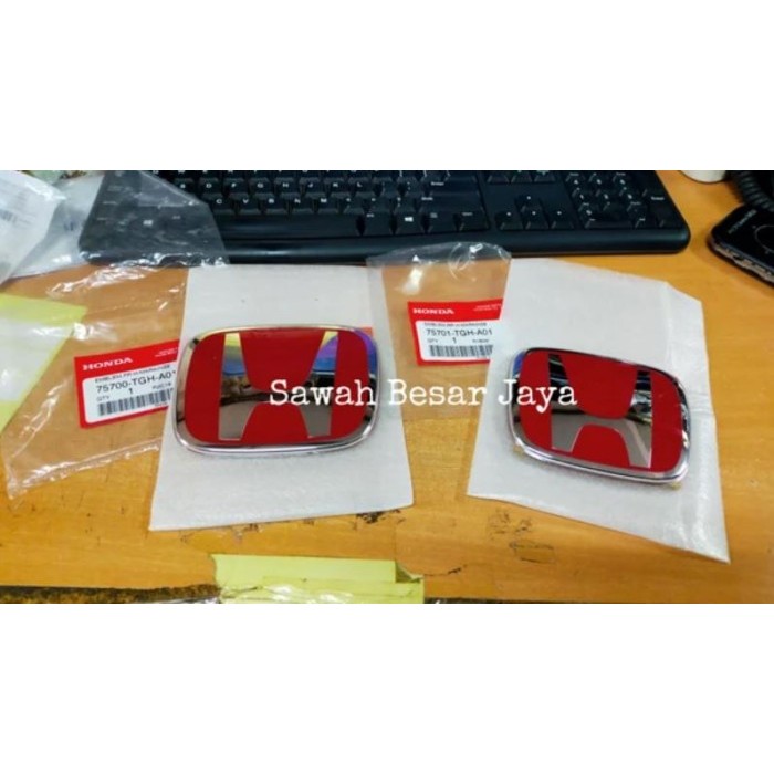 Jual Jual [READY] Red Emblem Logo Lambang H Merah Civic Turbo Sedan ...