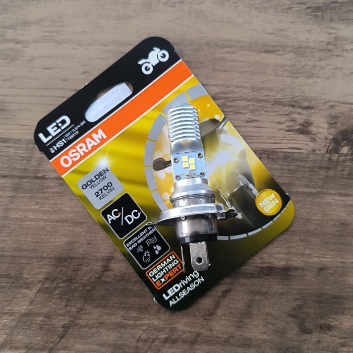 Jual Lampu Led Osram Hs1 H4 K3 Kaki 3 New Gen Ac/Dc 35 Watt Kuning Barang Langka | Shopee Indonesia