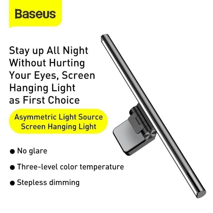 Jual Lampu Monitor Baseus I-Wok Series Usb Screen Hanging Light - Dgiwk ...
