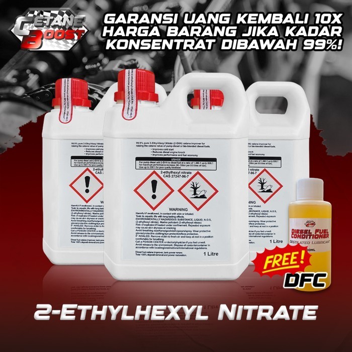 Jual 2EHN 99% Diesel Cetane Booster Solar Aditif 2ehn 1 Liter ...