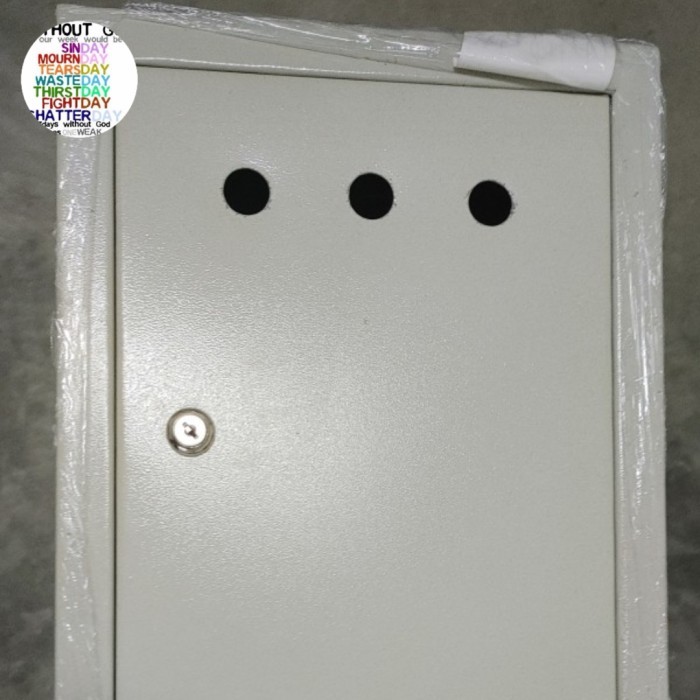 Jual Box Panel Listrik 30X40X18 Indoor Outdoor + Pilot Lamp + Rel Mcb ...