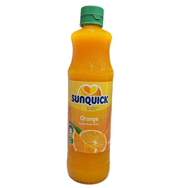 Jual SUNQUICK JUMBO ORANGE CONCENT 700 ML | Shopee Indonesia
