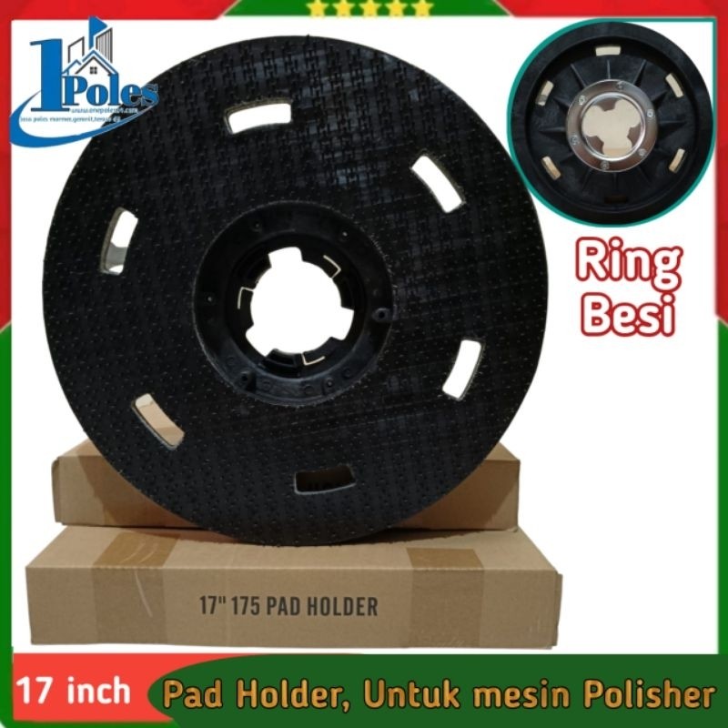 Jual Pad Holder 17 inch Ring plastik,untuk mesin Polisher | Shopee ...