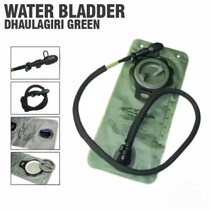 Jual Water bladder ijo kapasitas 2L tempat minum hiking biking | Shopee ...