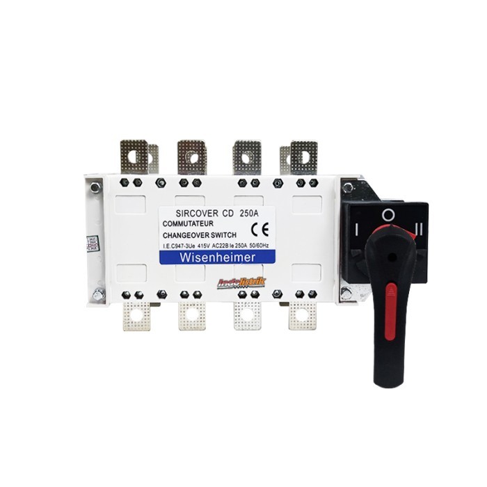 Jual CHANGE OVER SWITCH 4P 250A COS OHM SAKLAR MANUAL 250 AMPER ...