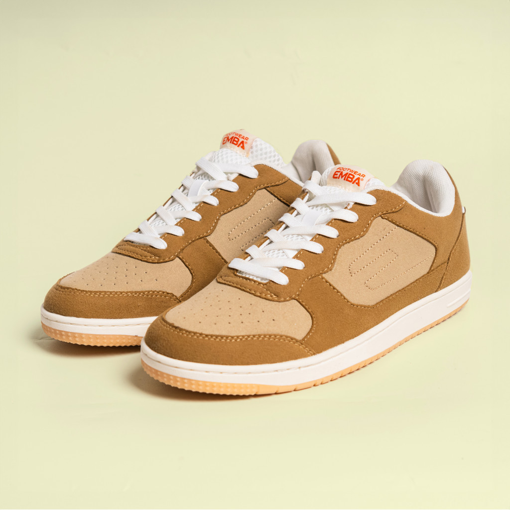 Jual Emba Footwear - Shuffle Sepatu Sneakers Wheat Field | Shopee Indonesia