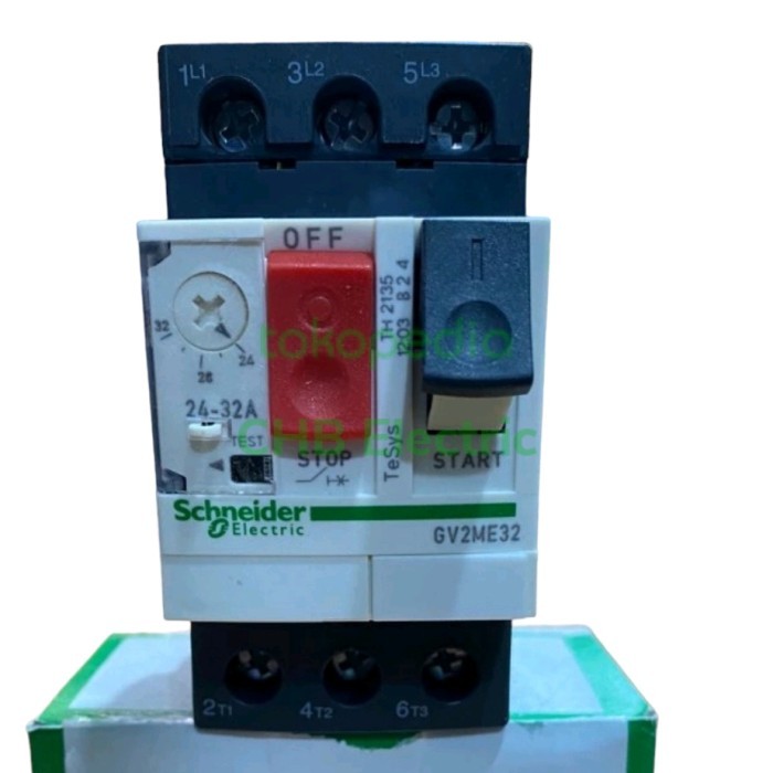 Jual Schneider Gv2Me32 (24-32) Gv2 Me32 Magnetic Motor Circuit Gv2 Me32 ...