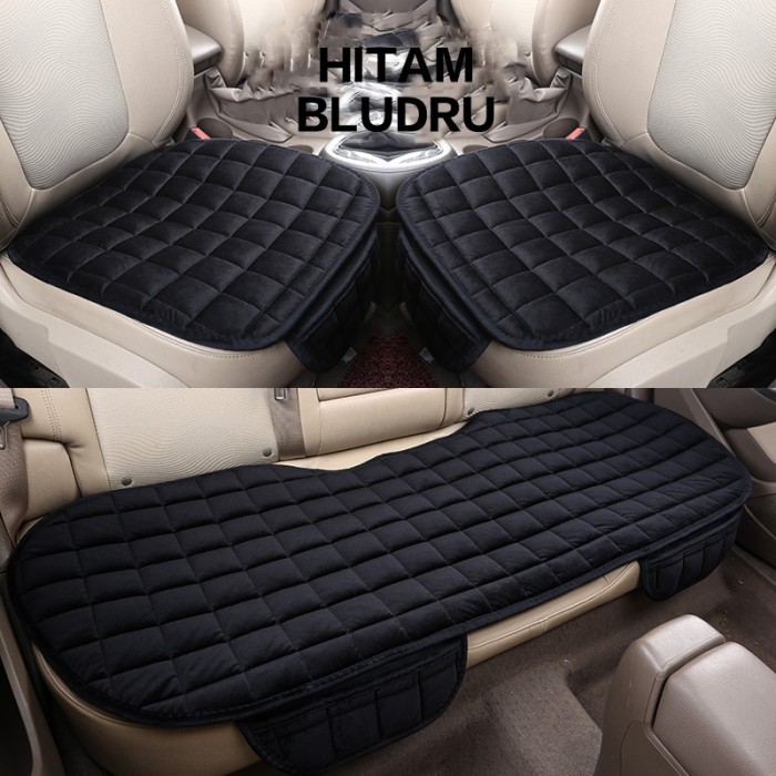 Jual Alas Duduk Jok Mobil 3In1 25Bahan Bludru Halus Lembut Dan Empuk ...