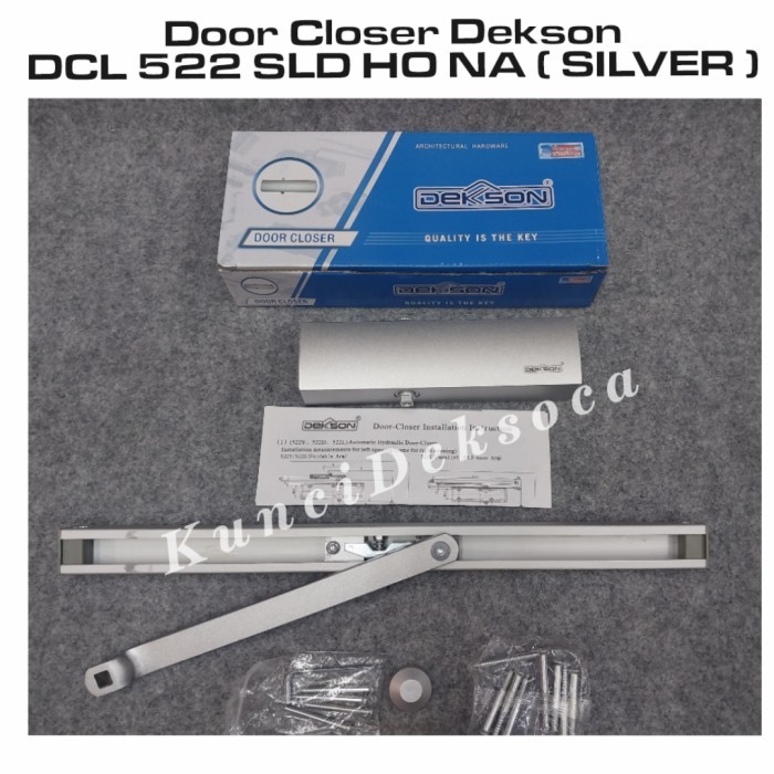 Jual Door Closer Dekson Dcl 522 Ho Silver | Shopee Indonesia
