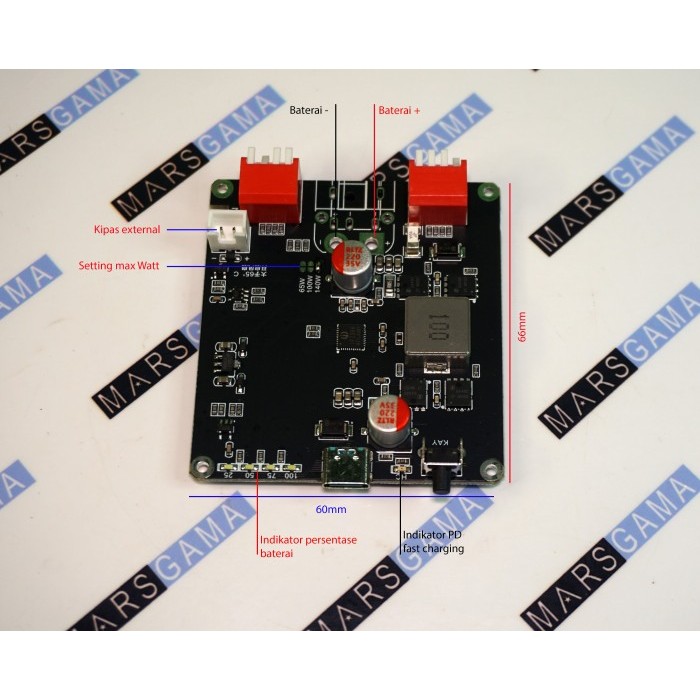 Jual IP2366 Modul Power bank PD3.1 140W Fast Charging 3S 4S 5S 6S Lithium Lifepo4 | Shopee Indonesia