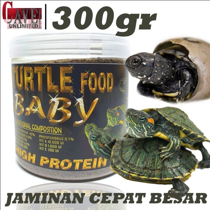 Jual 300 GR PAKAN KURA KURA BABY RES BRAZIL AMBON ALIGATOR MAKANAN ...