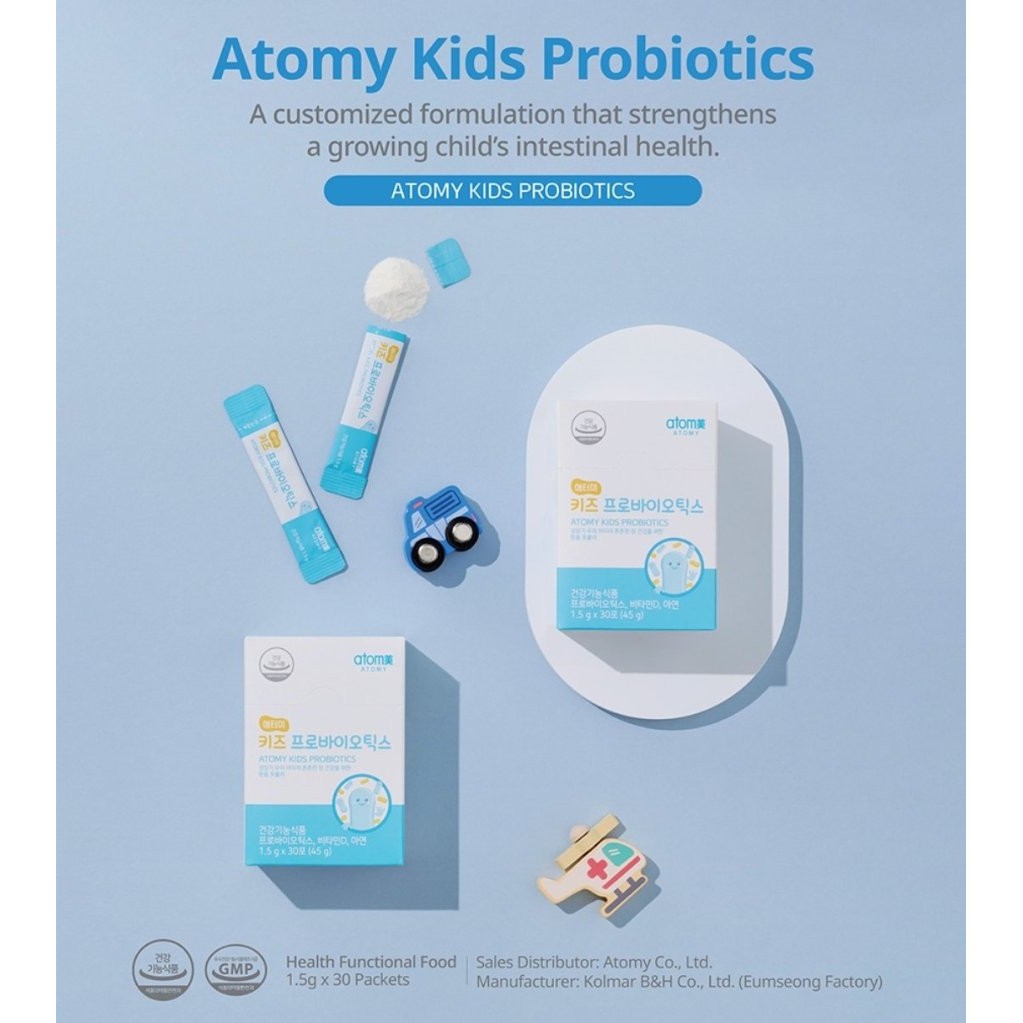 Jual Atomy Kids Probiotics Anak Sehat Usus Tulang Imun isi 30 sc ...