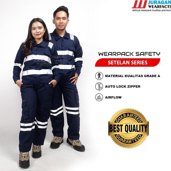 Jual Juragan Wearfacts - Baju Wearpack Setelan Warna Biru Navy | Shopee ...