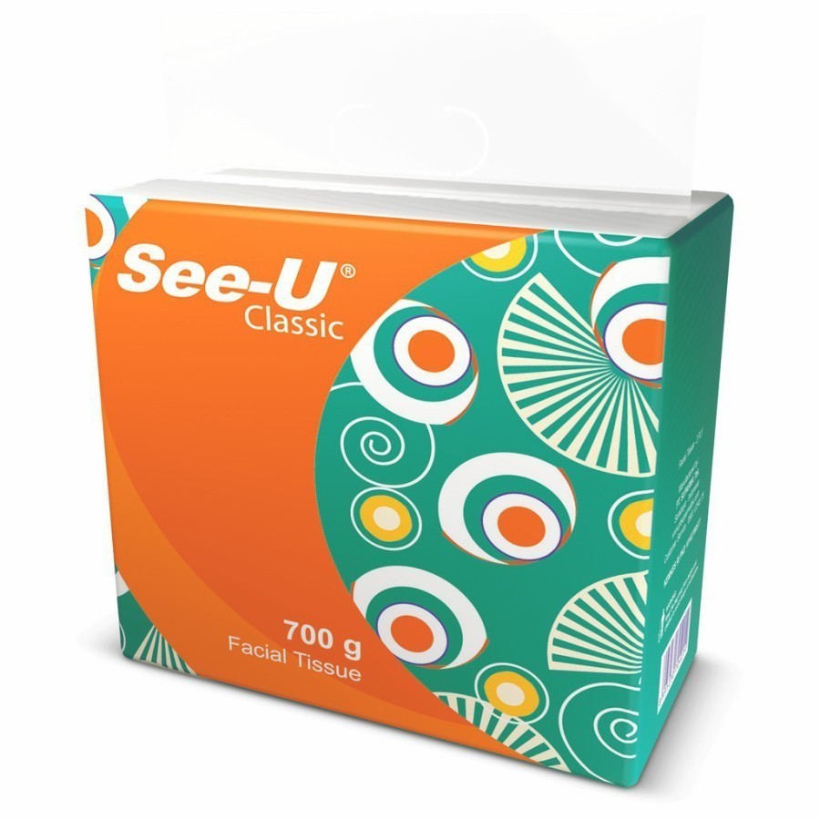 Jual Tisu Wajah See-U Seeu Classic Facial Tissue 700 gram | Shopee ...