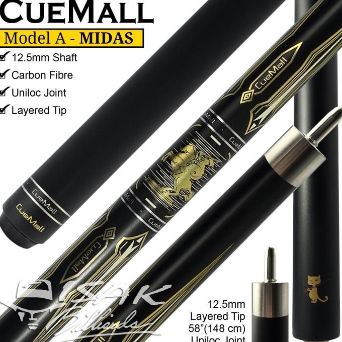Jual Produk Baru!! Cuemall Midas - Carbon Uniloc Low Deflection Model A ...