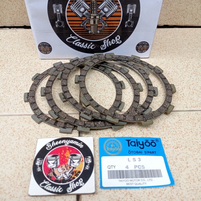 Jual Kampas Kamvas Kopling Disk Set Yamaha Ls3 Ls 3 Rs100 Rs 100 Termurah Langka | Shopee Indonesia