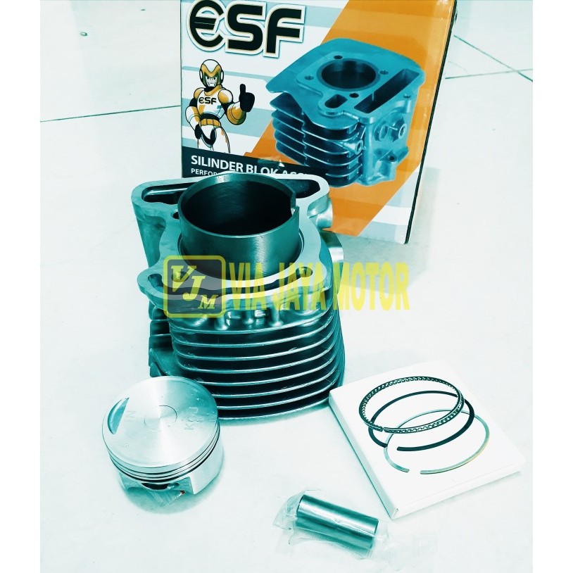 Jual Block Seher Silinder Head Pen Piston Kit Komplit Set Genio Beat Led Termurah Langka ...