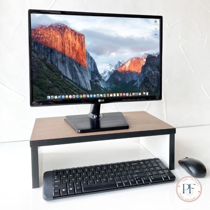 Jual Dudukan Monitor / Meja Monitor By Propfactory.Id | Shopee Indonesia