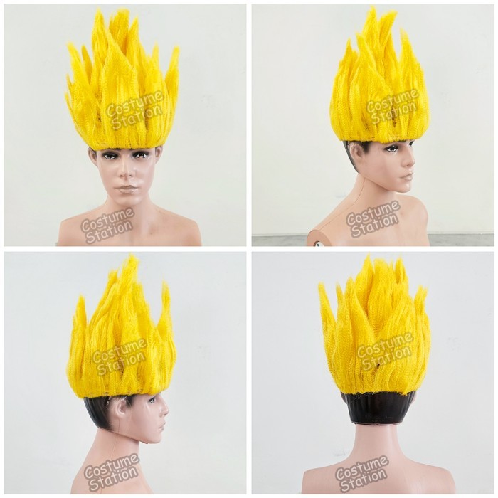 Jual WIG DRAGON BALL GOKU SUPER SAIYAN / RAMBUT PALSU KUNING ANIME ...