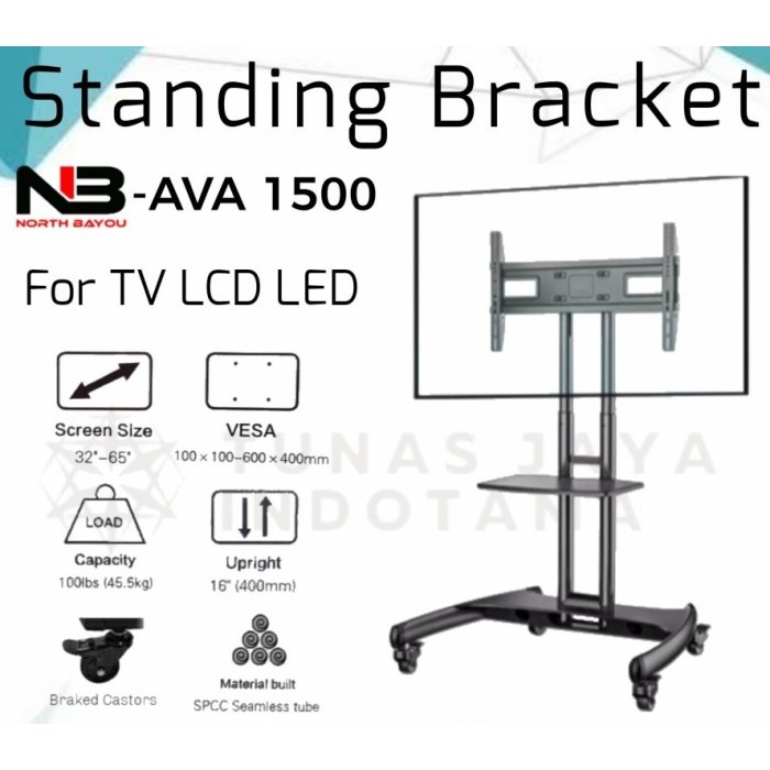 Jual Standing Bracket Nb Ava1500-60-1P North Bayou 32-65" Tv Lcd Led ...