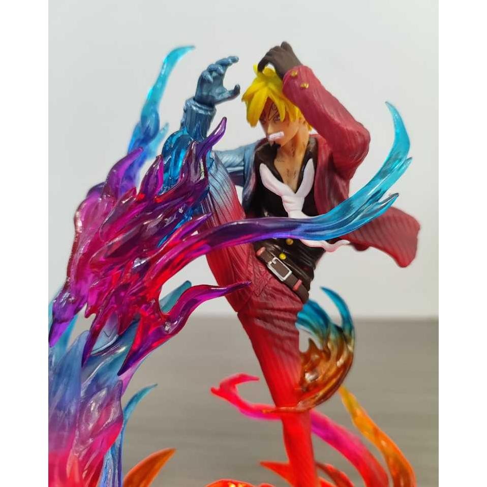 Jual Action Fure Anji Ifrit Diablo Jambe With Led Lht Tatue One Piece ...