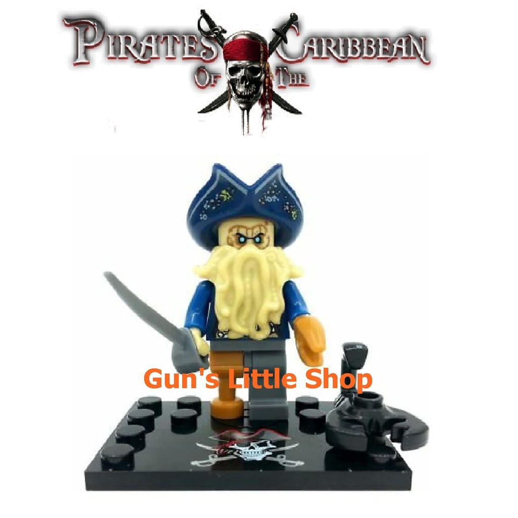 Jual Mini Action Figure - Movie Pirates Caribbean Davy Jones tanpa dus ...