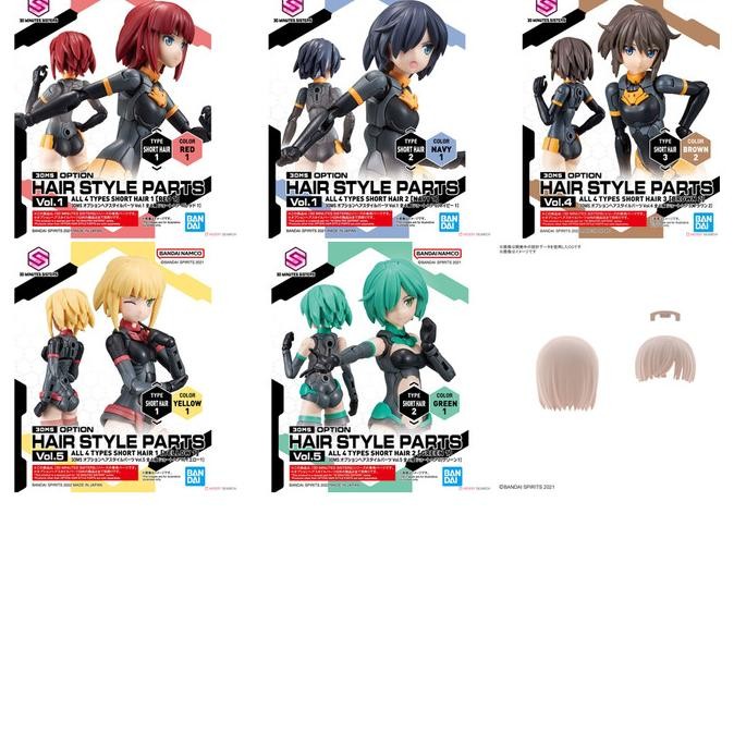 Jual 30MS Option Hair Short Hair style Parts Model Kit 30 Minutes ...