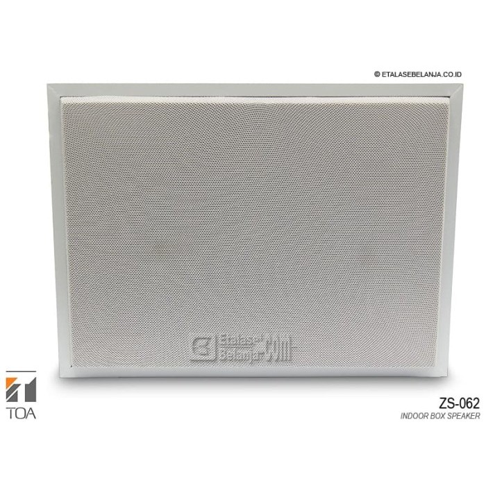 Jual TOA - INDOOR SPEAKER BOX 6 WATTS COCOK BUAT SEKOLAH, KANTOR ...