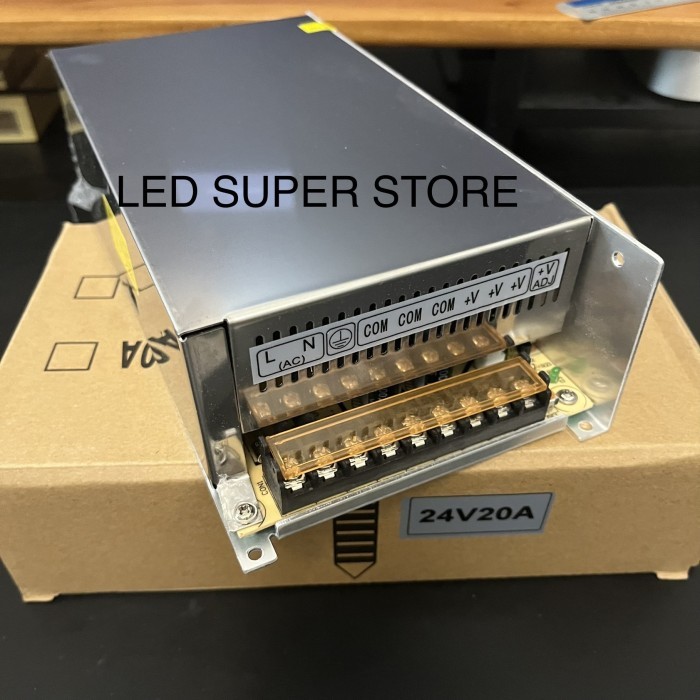 Jual Power Supply Switching Psu 24V 20A Body Besar Kualitas Super 24 ...