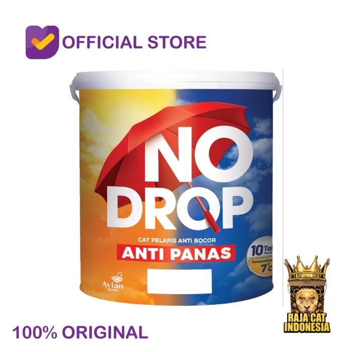 Jual Cat Pelapis Anti Bocor Anti Panas Avian No Drop Nodrop 20 Kg Pail | Shopee Indonesia