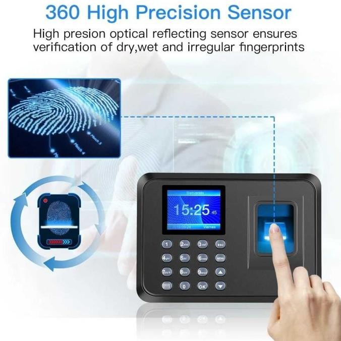 Jual Mesin Alat Absen Sidik Jari Attendance Fingerprint Karyawan Staff ...