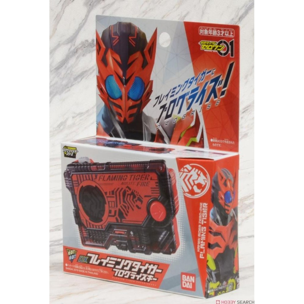 Jual Bandai Kamen Rider DX Flaming Tiger Progrise Key Zero One KR01 ...