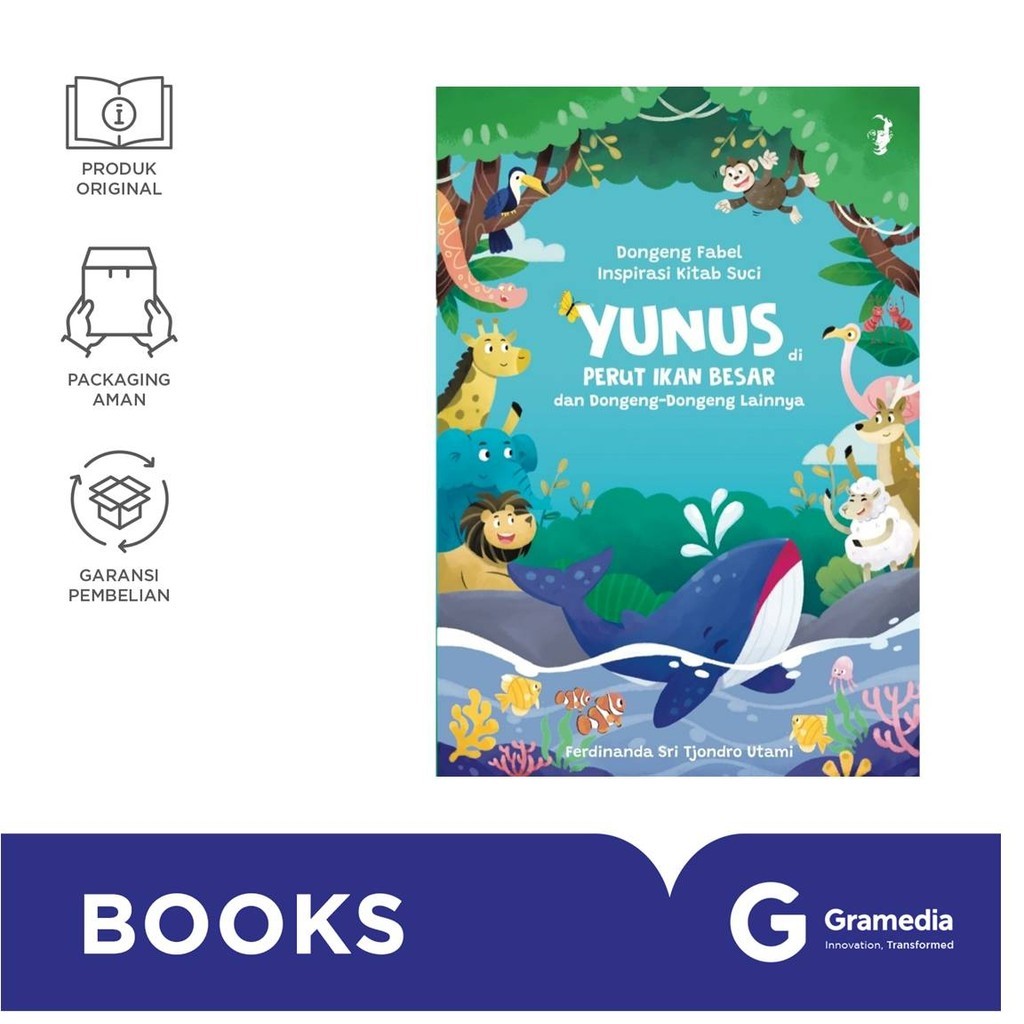 Jual Dongeng Fabel Inspirasi Kitab Suci Yunus di Perut Ikan Besar ...