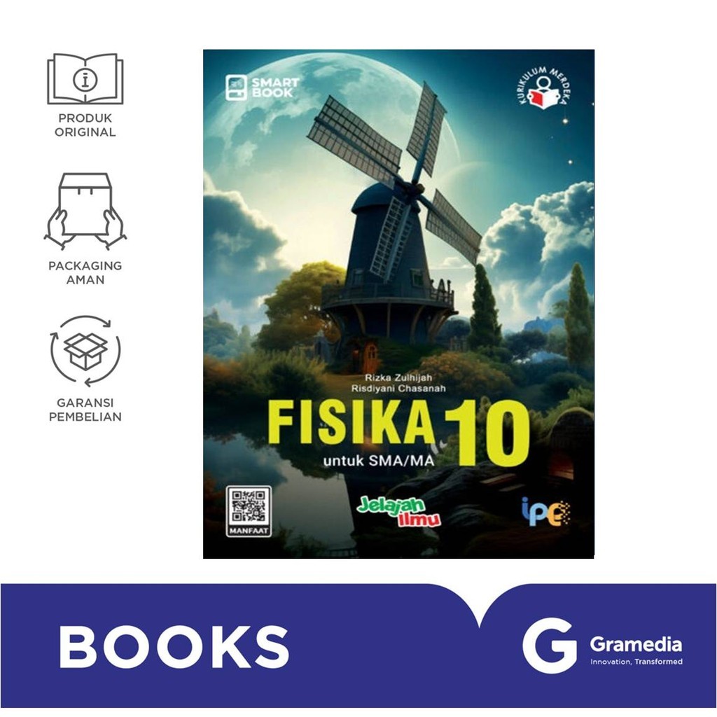 Jual Smart Book-Fisika 10 untuk SMA/MA ( Rizka Zulhijah, Risdiyani Chasanah ) | Shopee Indonesia