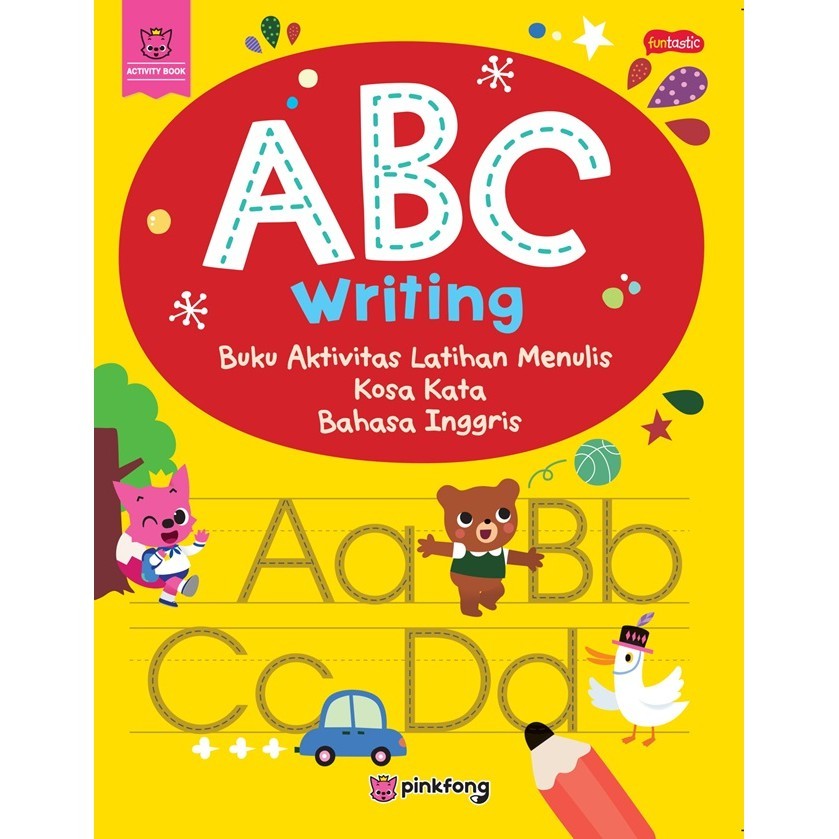 Jual Abc Writing : Buku Aktivitas Latihan Menulis Kosa Kata Bahasa ...