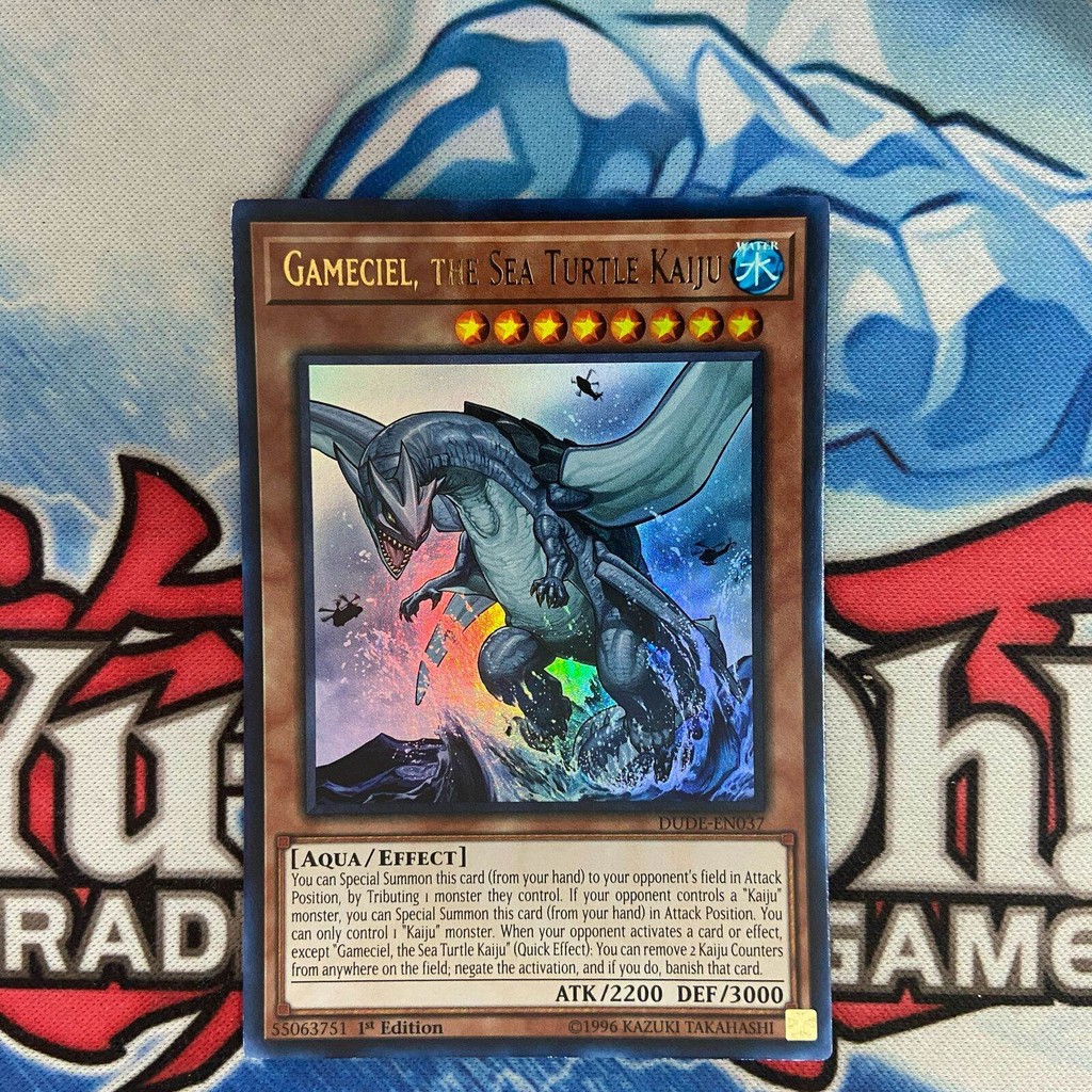Jual yugioh gameciel the sea turtle kaiju DUDE ultra rare original ...