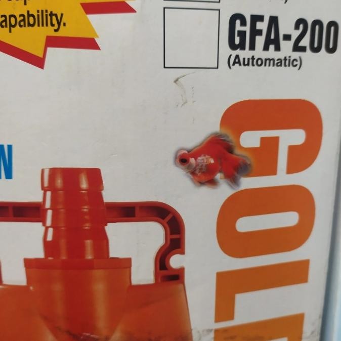 Jual Produk Baru Gf 200 Goldfish Pompa Celup Showfou | Manual 200 Watt ...