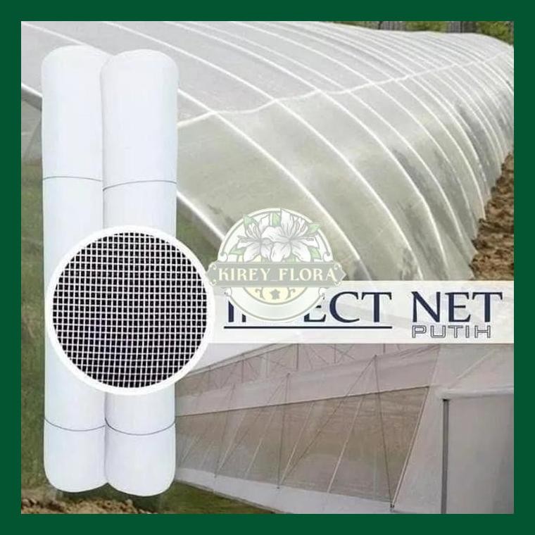 Jual Insect Net Putih Jaring Pengaman Tanaman Dari Hama Harga Per Roll ...