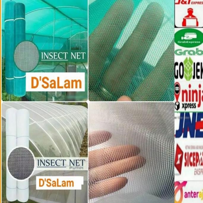 Jual jaring kasa insect net 1 roll ( panjang 50meter x lebar 3 meter ...