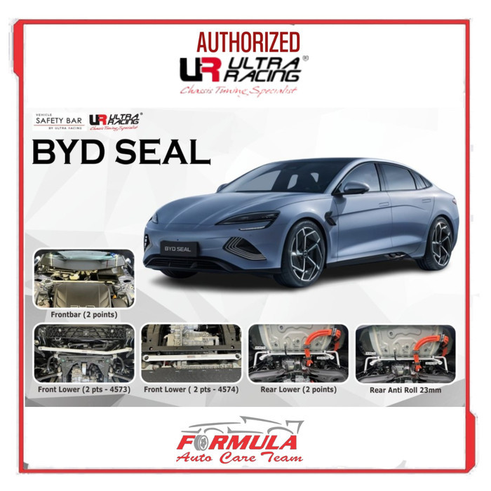 Jual Ultra Racing Front Bar Stabilizer 2P BYD SEAL 22+ | Shopee Indonesia