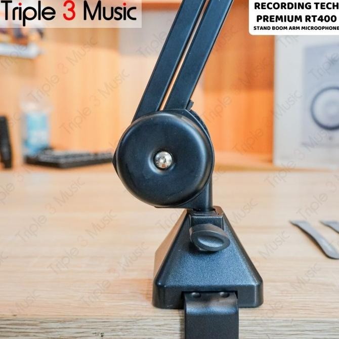 Jual Recording Tech Rt400 Premium Arm Stand Mic Robot Meja Mirip Rode ...