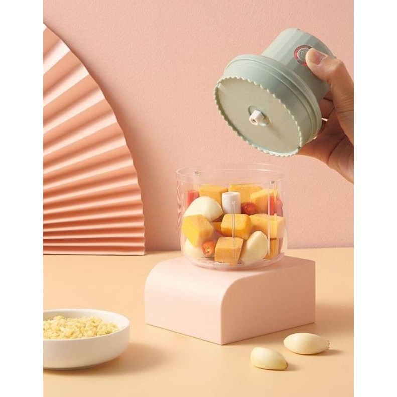 Jual Tersedia Ht- Mini Grinder Garlic Electric Usb Gilingan Mini Usb ...