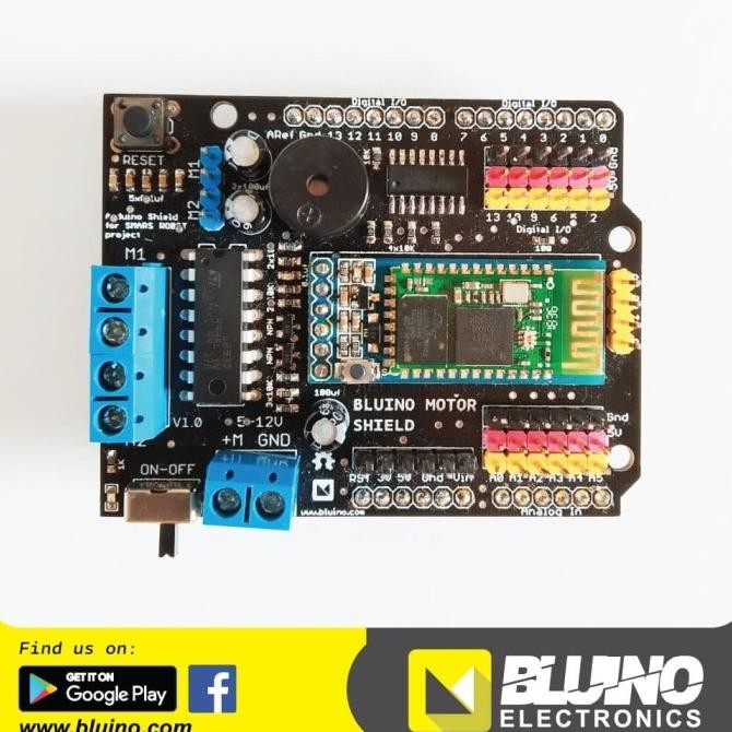 Jual Bluino Motor Shield Arduino - Smars Robot Termurah | Shopee Indonesia