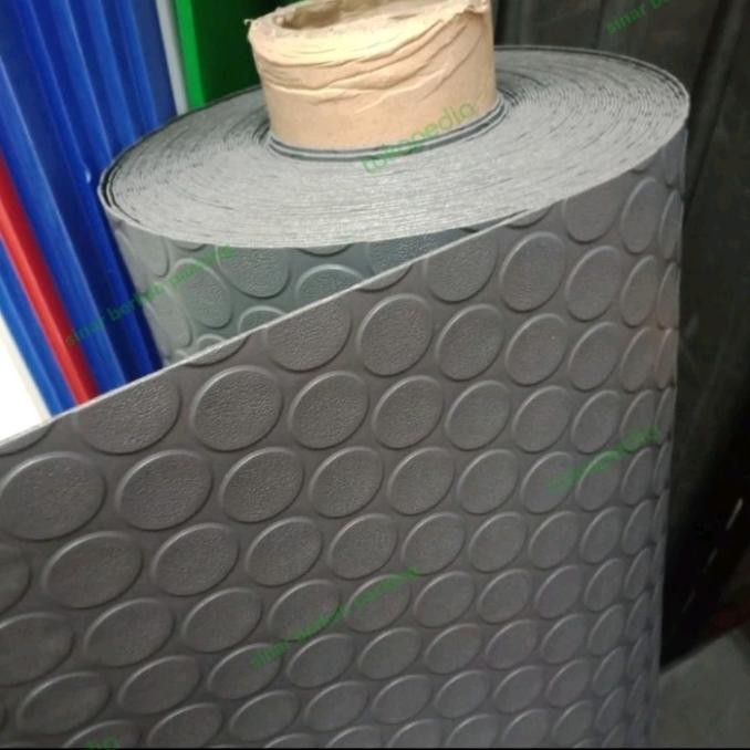 Jual Promo Karpet Karet meteran dengan motif koin, tebal 4mm | Shopee Indonesia