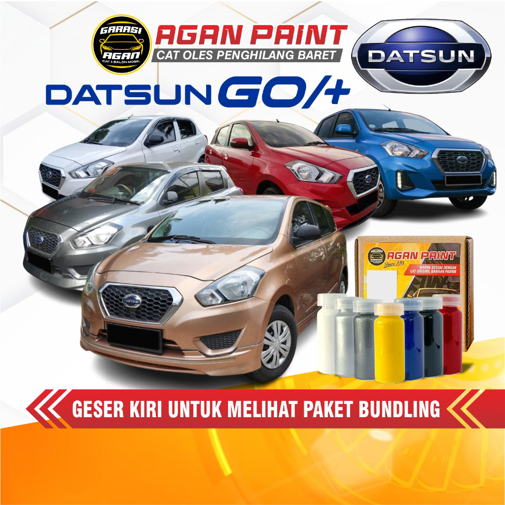 Jual GARASI AGAN Cat Penghilang Baret DATSUN GO / GO+ Cat Oles Original ...